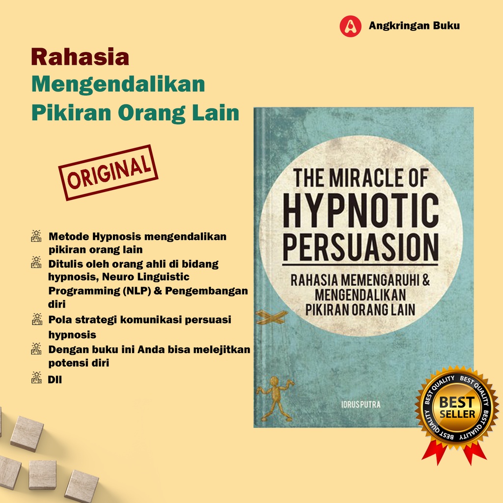 Jual The Miracle of Hypnotic Persuasion (ORIGINAL)-- Idrus Putra | Shopee Indonesia