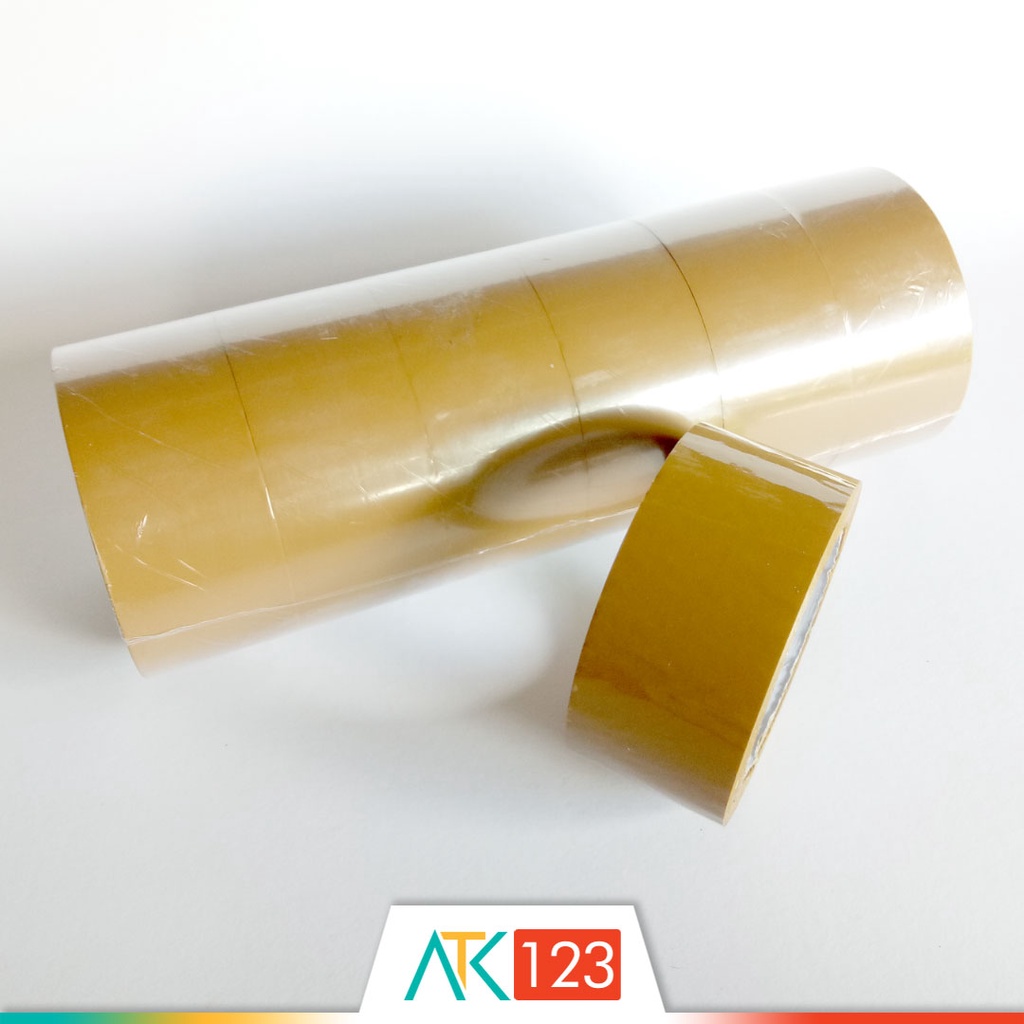 Jual Lakban / Selotip / Isolasi Coklat / Adhesive / Packing OPP Tape 48 mm (2'') Nachi Tape ...