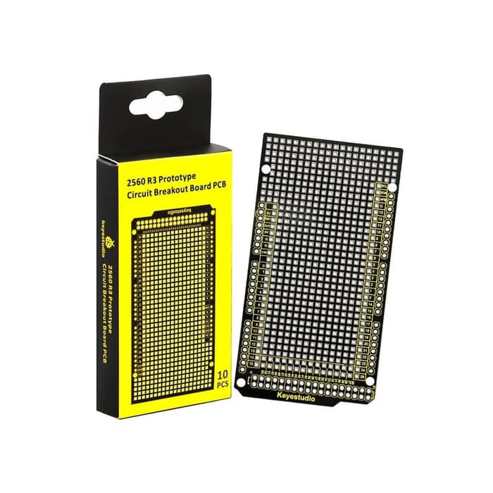 Jual Mega 2560 PCB Prototype Shield Dual Layer Protoshield tanpa pin ...