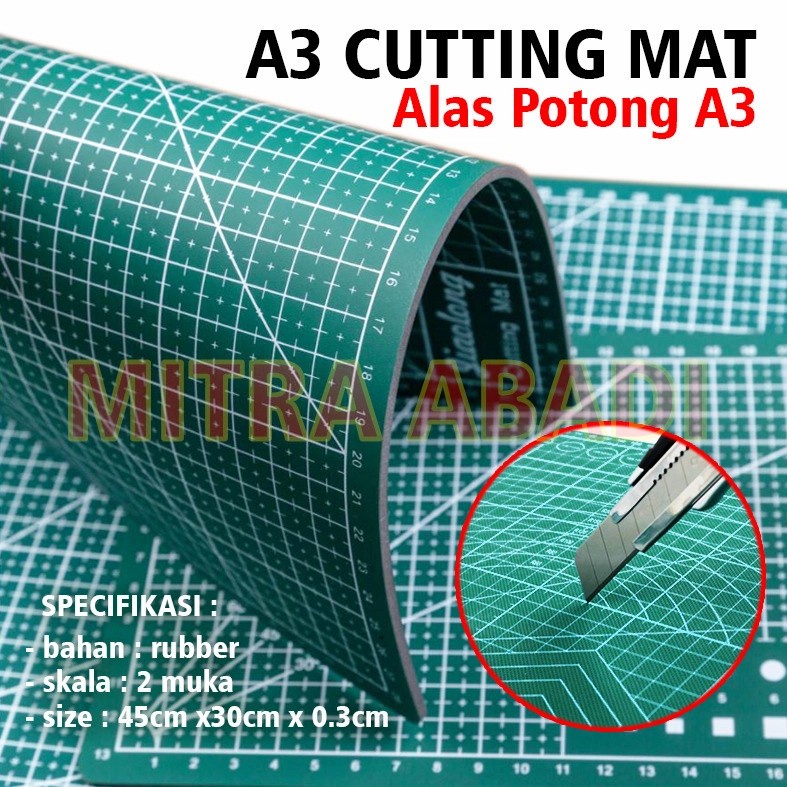 Jual Alas Potong Work Cutting Mat Pad Ukuran A3 A4 dan Mini 8 cm | Shopee Indonesia