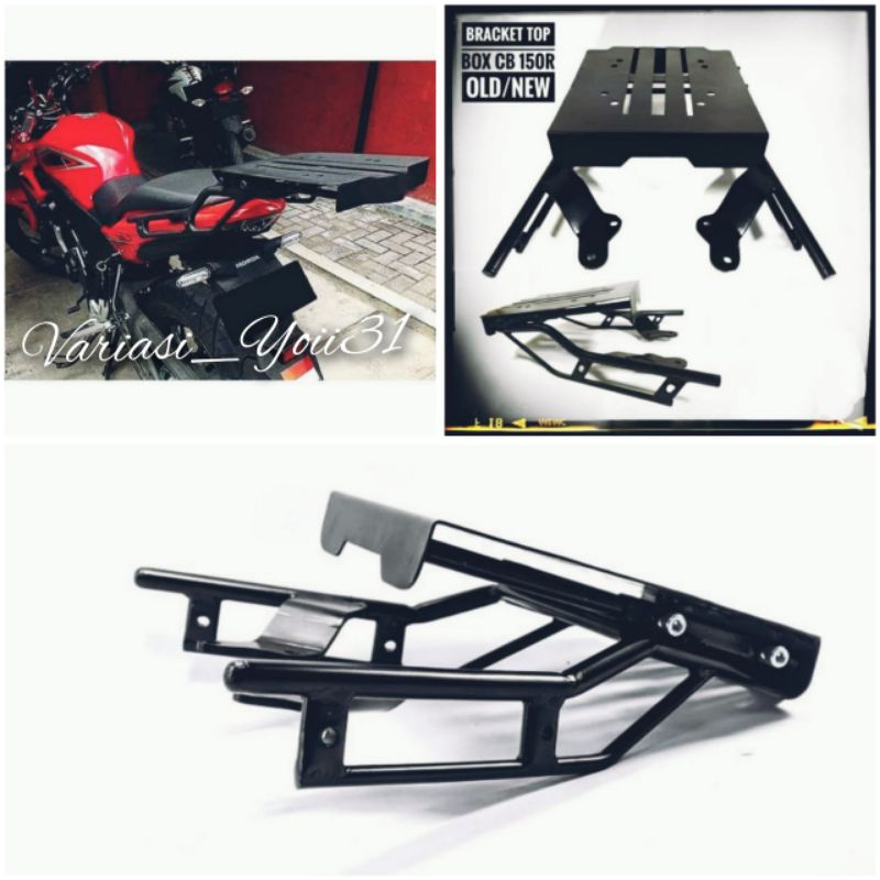Jual BREKET/BRACKET TOP BOX MODEL GESER CB150R NEW DAN CB150R OLD ...