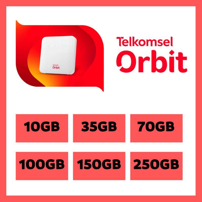 Jual Paket Data Internet Modem Telkomsel Orbit Murah | Shopee Indonesia