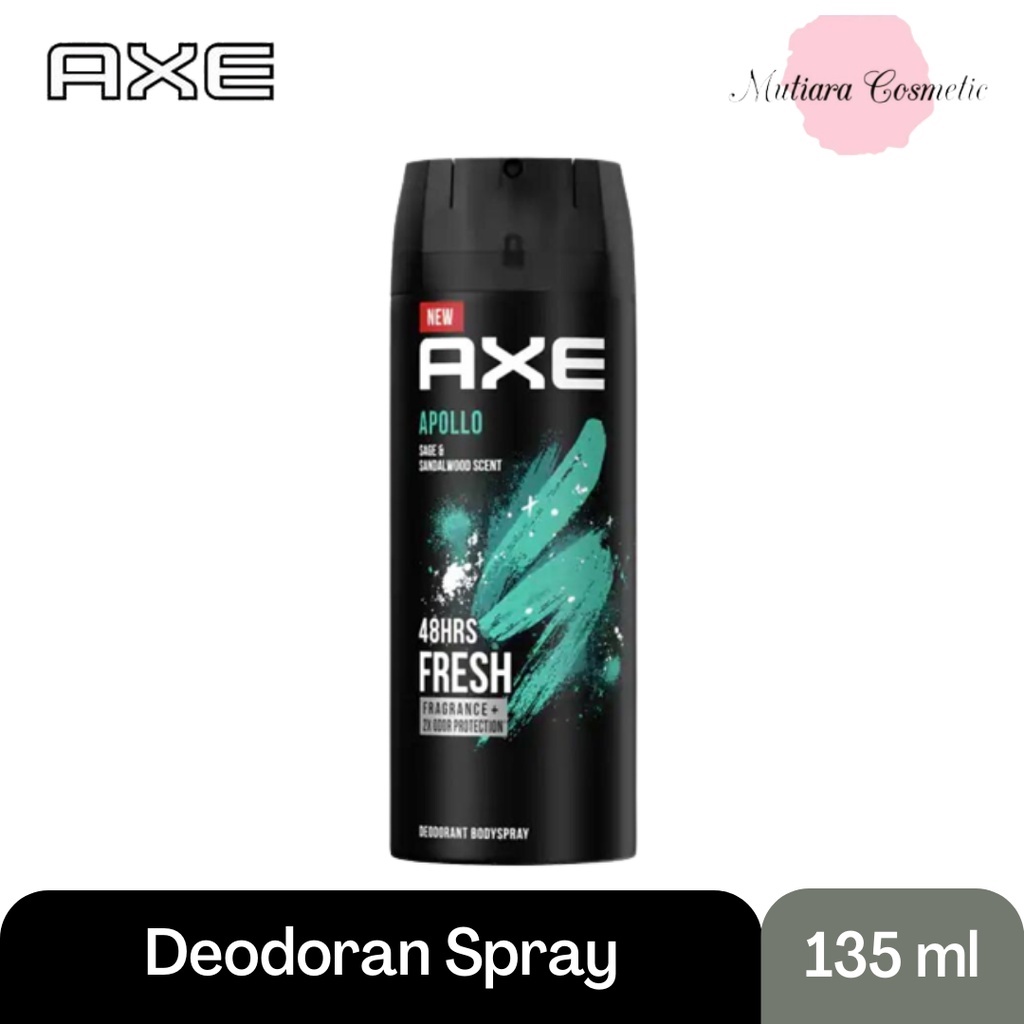 Jual Axe Deodorant Body Spray Apollo 135ml (Kemasan Baru) | Shopee ...