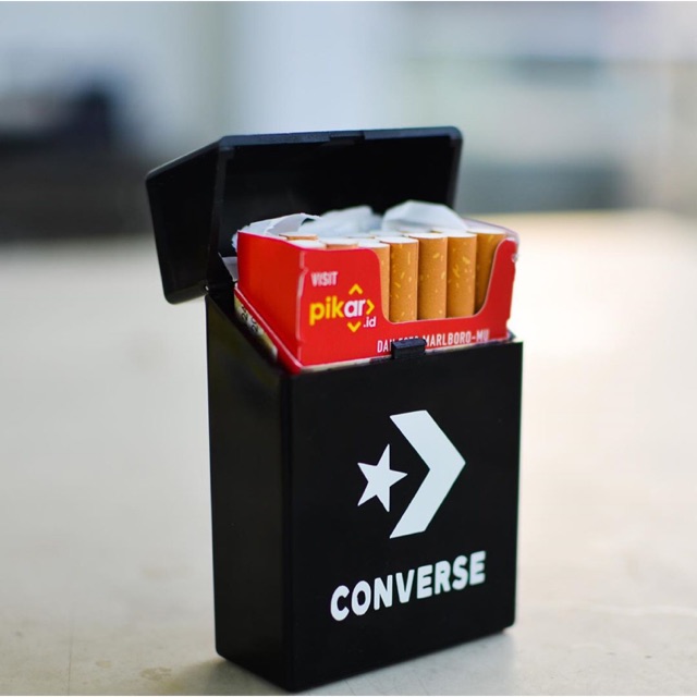 Jual Kotak Box Rokok Hitam Logo Cons | Shopee Indonesia