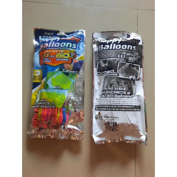 Jual Balon Air (1 bungkus isi 3 set) | Shopee Indonesia