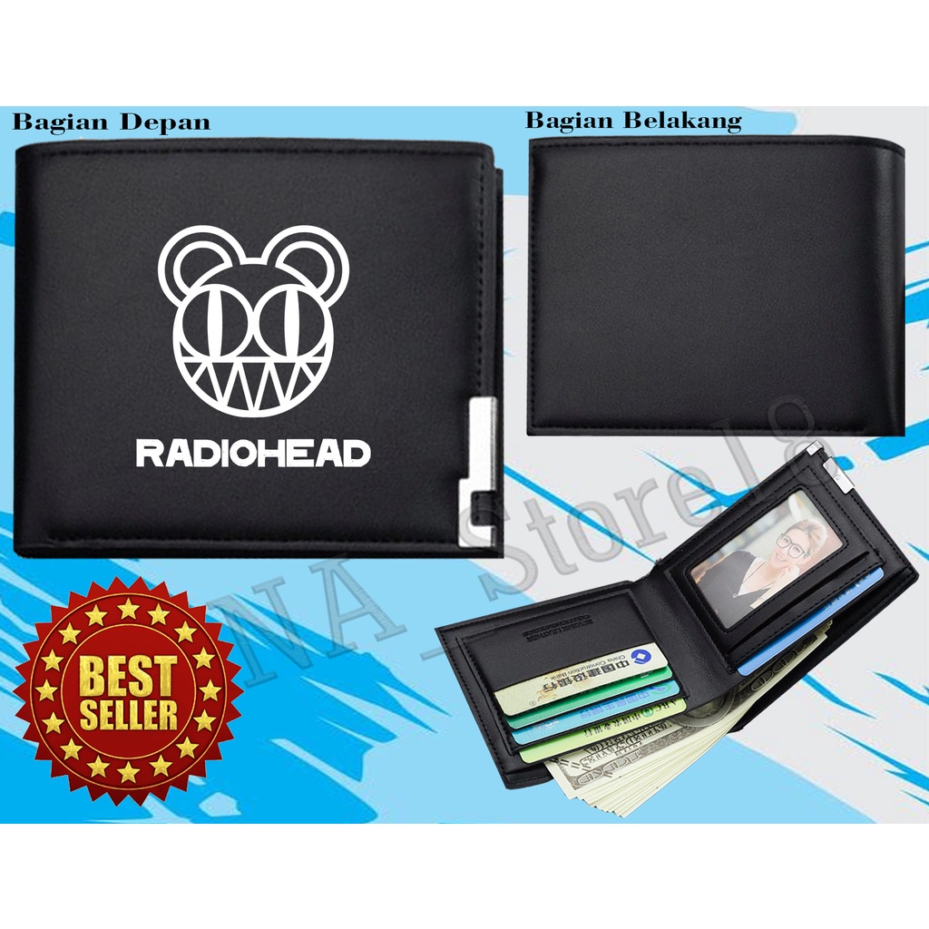 Jual Dompet Pria Lipat RADIOHEAD Dompet Kulit Men Fashion Letter Wallet ...