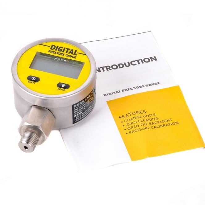 Jual Digital Manometer Pressure Test Gauge Calibrator 250 Bar 2,5 Mpa ...