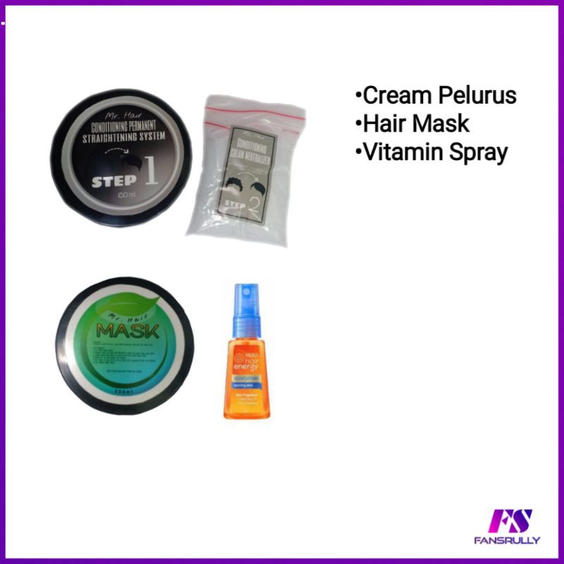Jual AMPUH LURUSKAN RAMBUT CREAM PELURUS RAMBUT PRIA PERMANEN TANPA ...