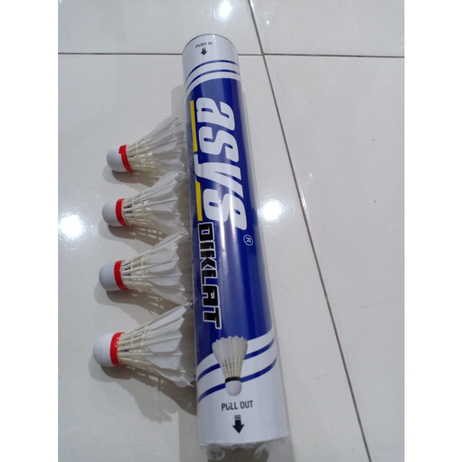 Jual COCK KOK ASYS BLUE| ASYS DIKLAT SHUTTLE COCK BULU TEBAL MADE ...