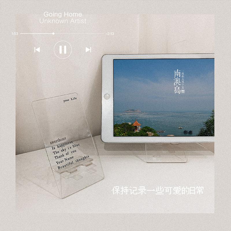 Jual Korean Aesthetic Acrylic Phone Stand | Shopee Indonesia