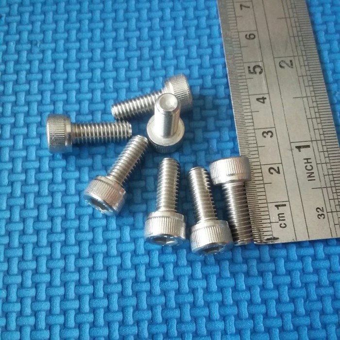 Jual baut L5 1.5cm stainless | Shopee Indonesia