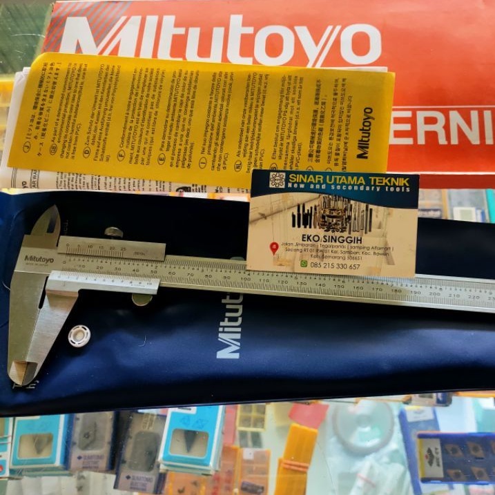 Jual Vernier Caliper manual 12 inchi Sigmat maunal 300mm jangka sorong Vernier manual Mitutoyo ...