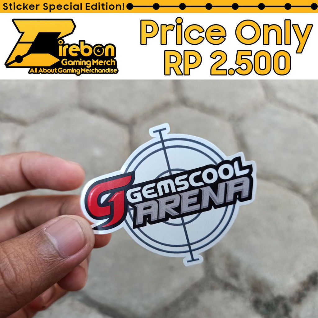 Jual Sticker Stiker Gemscool Arena | Shopee Indonesia