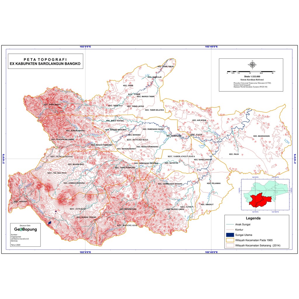 Jual Pembuatan Peta Kontur / Contour / Batimetri | Shopee Indonesia