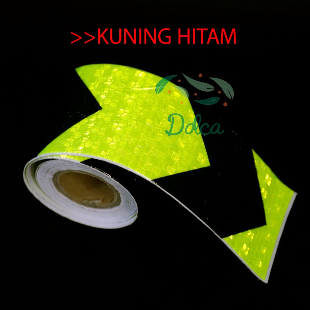 Jual Stiker Reflektif Mobil Sticker Warning Truk Marker Warning Strip ...