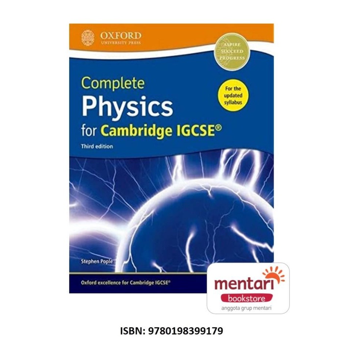 Jual Book | Complete Physics For Cambridge Igcse Sb (3Rd Edition ...