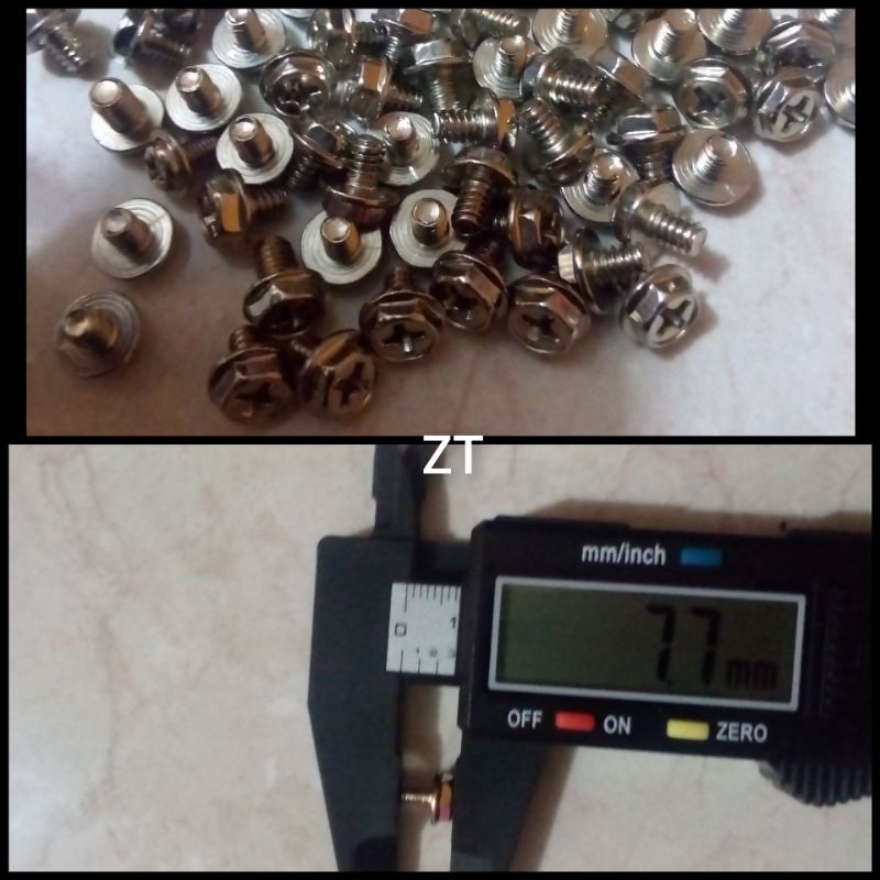 Jual BAUT HARDISK BAUD CASING CPU SEKRUP KOMPUTER SCREW MAINBOARD PC ...