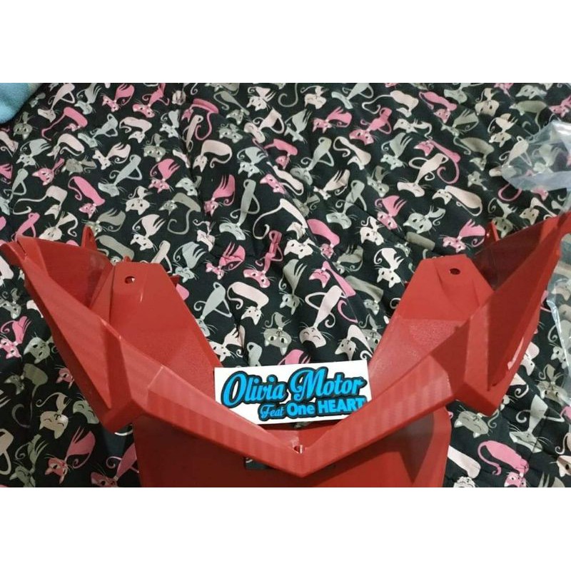 Jual GARNISH, FR GARNIS BAWAH LAMPU DEPAN VARIO 150 LED OLD MERAH 64303 ...