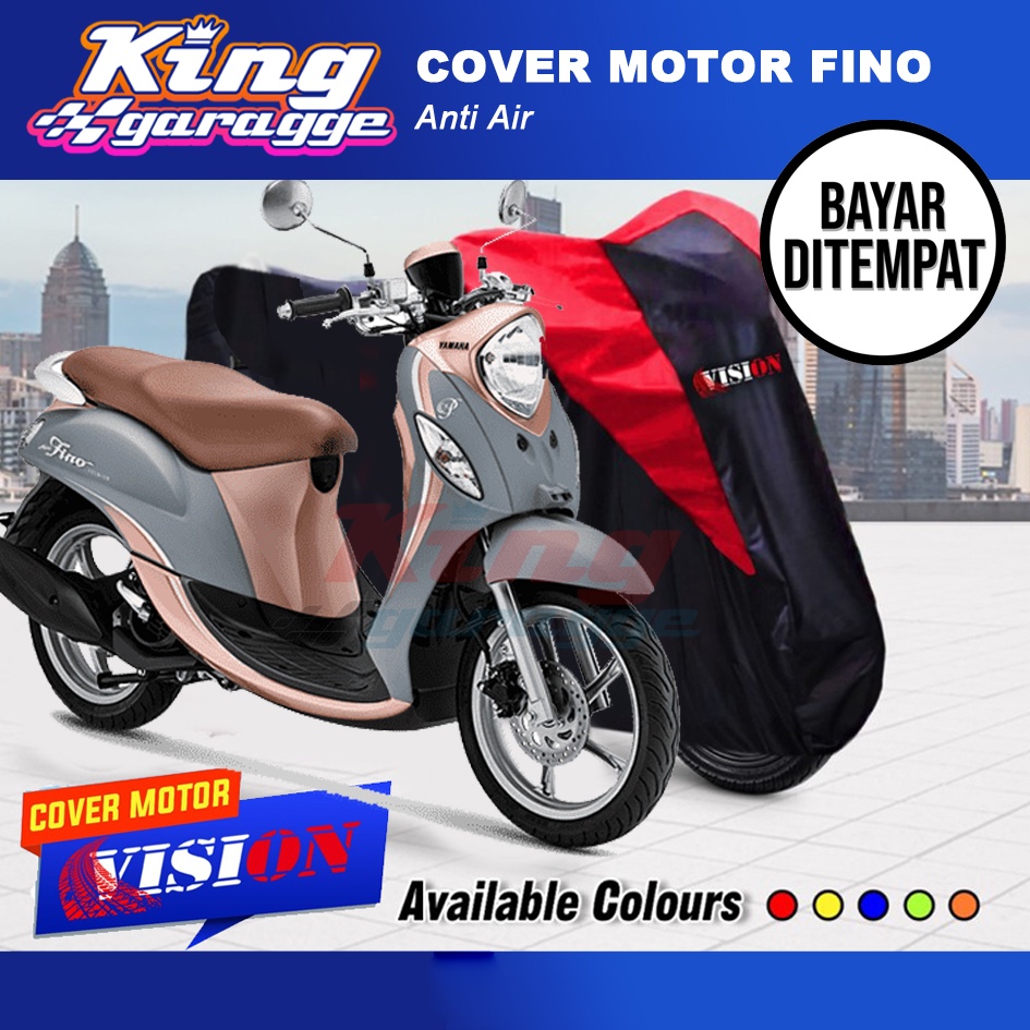Jual Cover Motor Fino/ Selimut Yamaha Fino /Jas Motor Fino Berkualitas ...