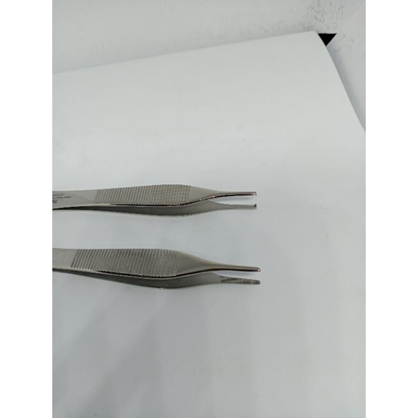 Jual pinset adson 12cm/ tissue forceps 12cm anatomis/ tissue forceps ...