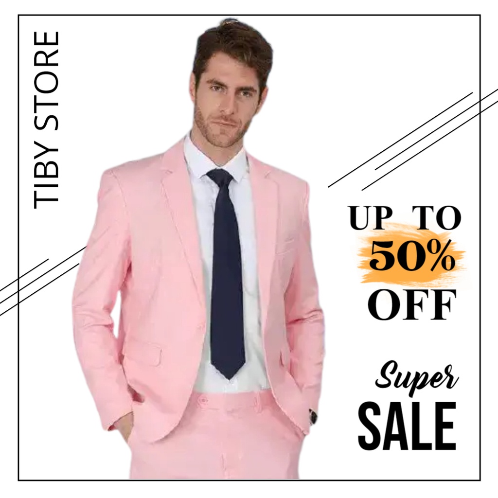 Jual JAS PRIA BABY PINK BLAZER PRIA JAS FORMAL PRIA BABY PINK | Shopee ...