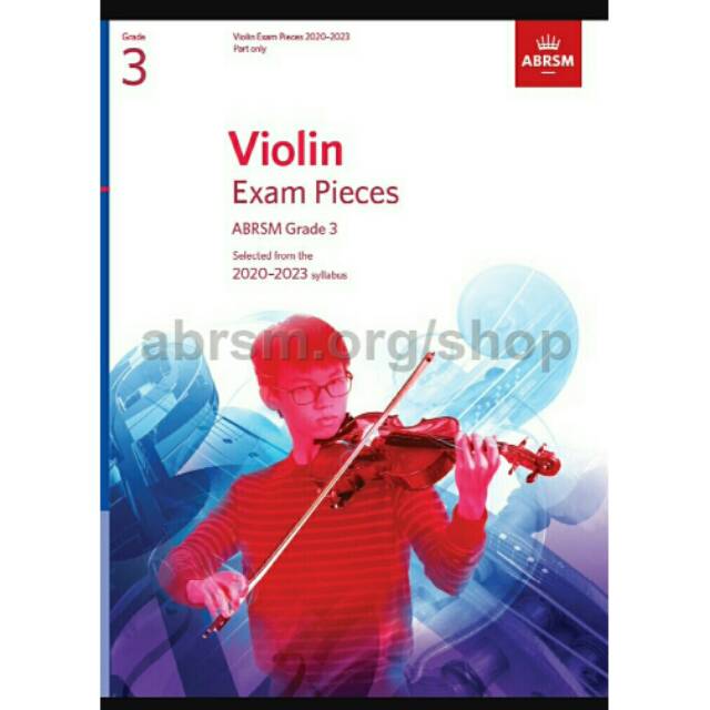 Jual Grade 3 ABRSM violin exam piece 2020-23 gr.3 buku biola | Shopee Indonesia