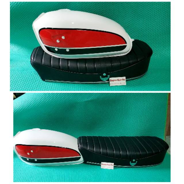 Jual Tangki cb100 dan jok model dilan | Shopee Indonesia