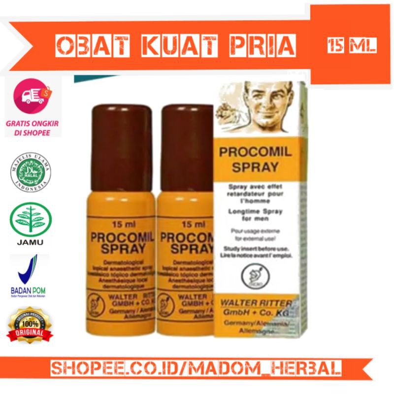 Jual Obat Herbal Procomil-spray-original | Shopee Indonesia