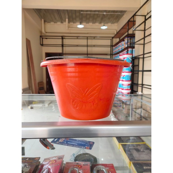 Jual Ember orange kecil ember cor oren kecil | Shopee Indonesia