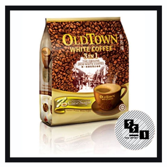 Jual Old town Sugar Cane/ Instant White Coffee 540g | Shopee Indonesia