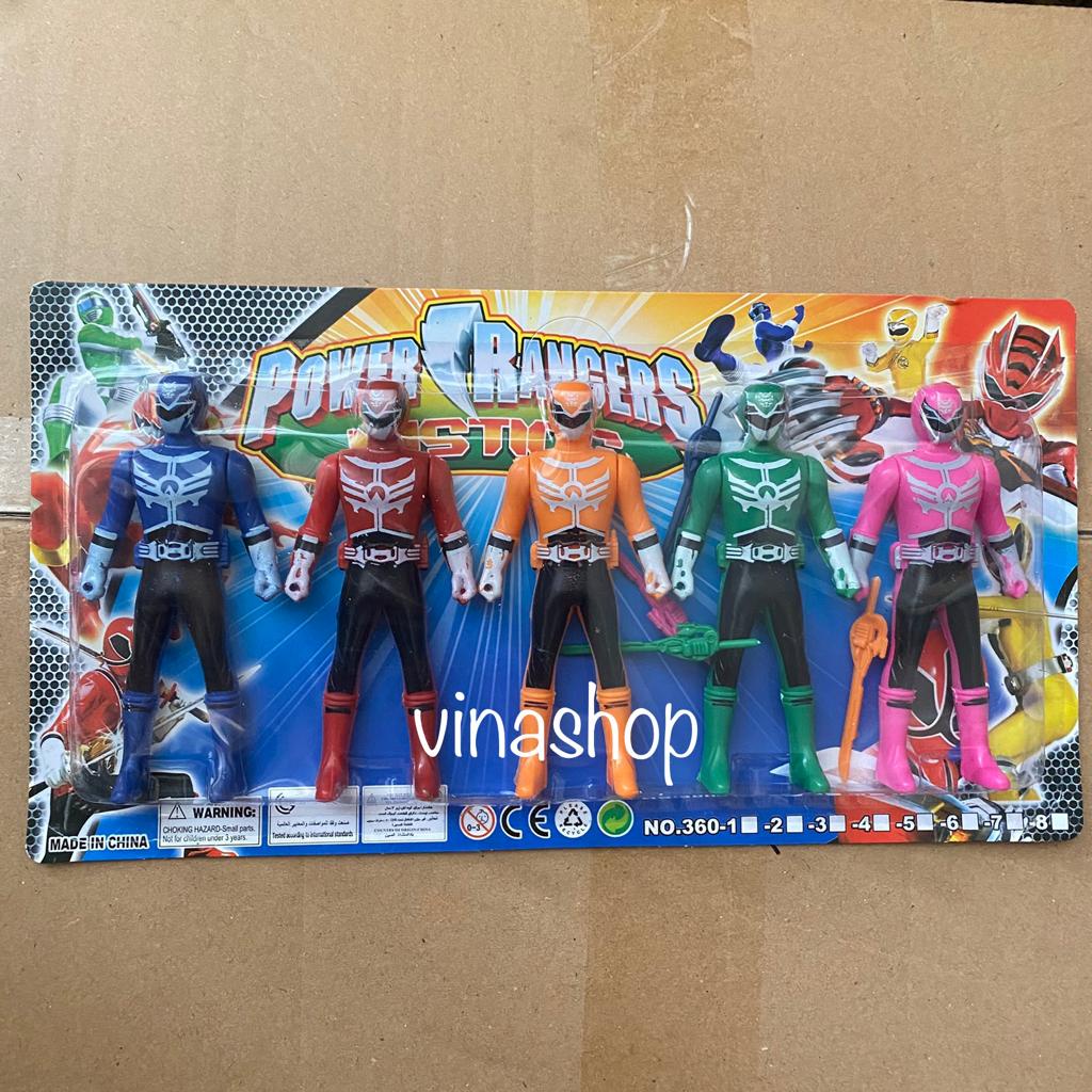Jual Mainan Anak Robot Robotan Power Ranger isi 5pc Pedang | Shopee ...