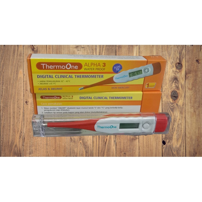 Jual THERMOMETER TERMOMETER DIGITAL ONEMED THERMOONE ALPHA 3 | Shopee ...