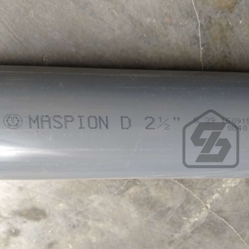 Jual Pipa PVC 2" Maspion D Pipa Abu-Abu PVC Potongan per 50 cm Tebal ...