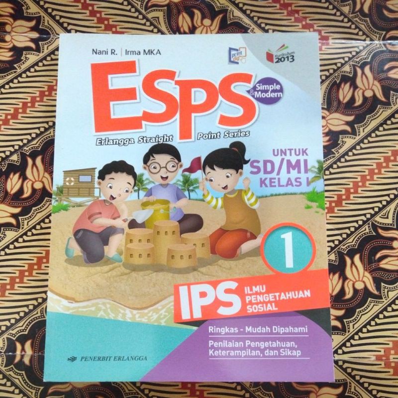 Jual ESPS IPS KELAS 1 SD ERLANGGA REVISI | Shopee Indonesia
