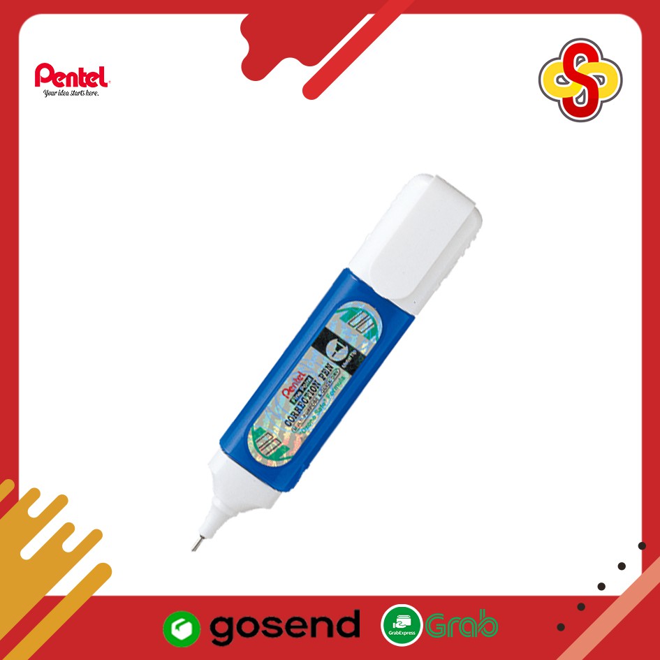 Jual Correction Fluid / Tip-Ex / Penghapus Cair Pentel ZL31W | Shopee ...