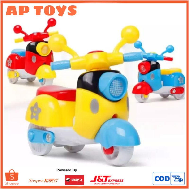 Jual MAINAN DIECAST MOTOR / BEBETO FRICTION | Shopee Indonesia