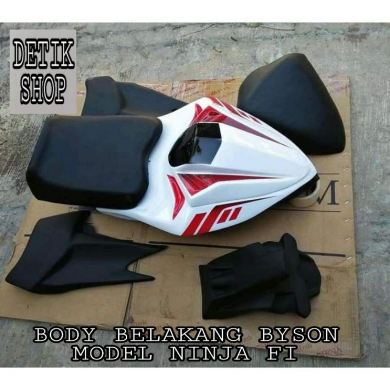Jual BODY BELAKANG YAMAHA BYSON MODEL NINJA FI BODI BYSON JOK BYSON ...