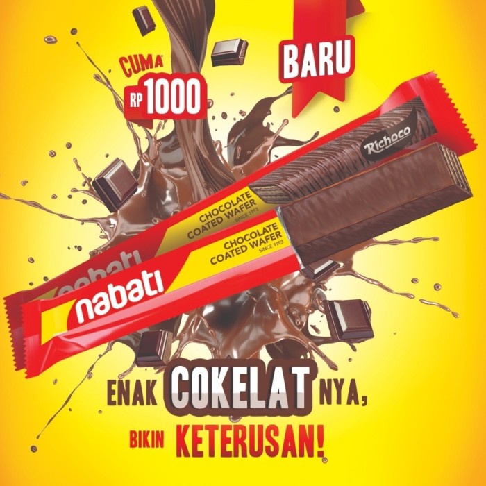 Jual Wafer-Biskuit- Nabati Coated Wafer 18 Gram Nabati Wafer Salut ...