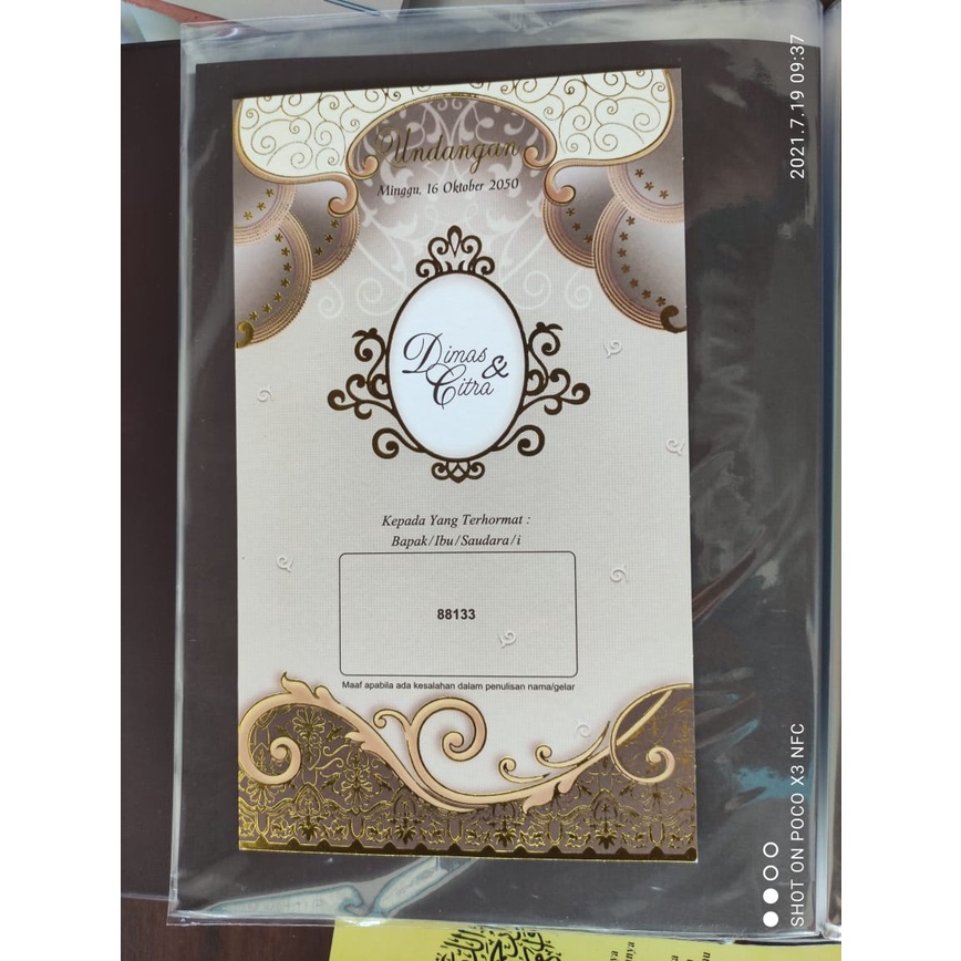 Jual UNDANGAN BLANGKO ERBA 88133 | Shopee Indonesia