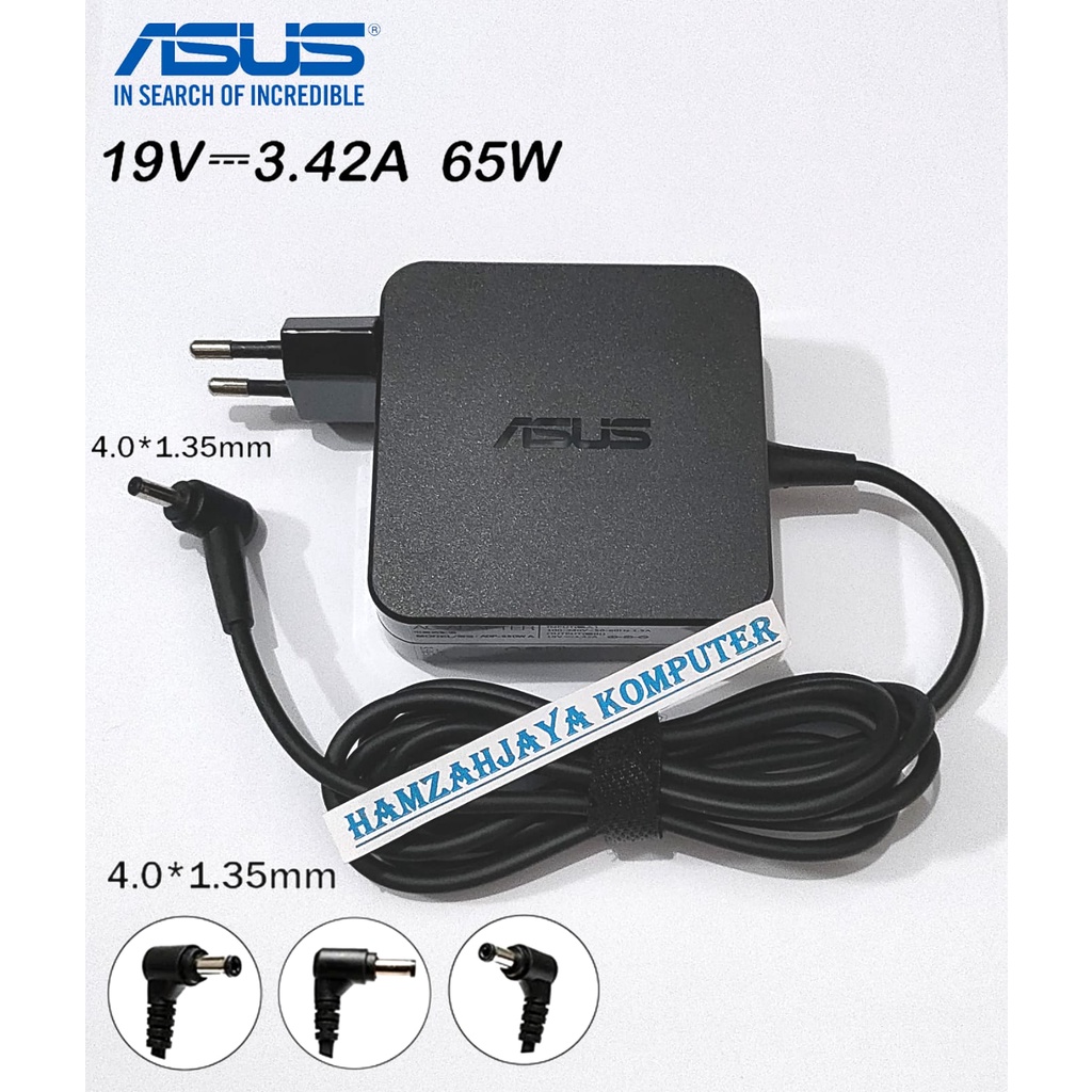 Jual Charger Adaptor Asus 19V 3.42A ADP-65DW C 65W 4.0x1.35mm ORIGINAL | Shopee Indonesia