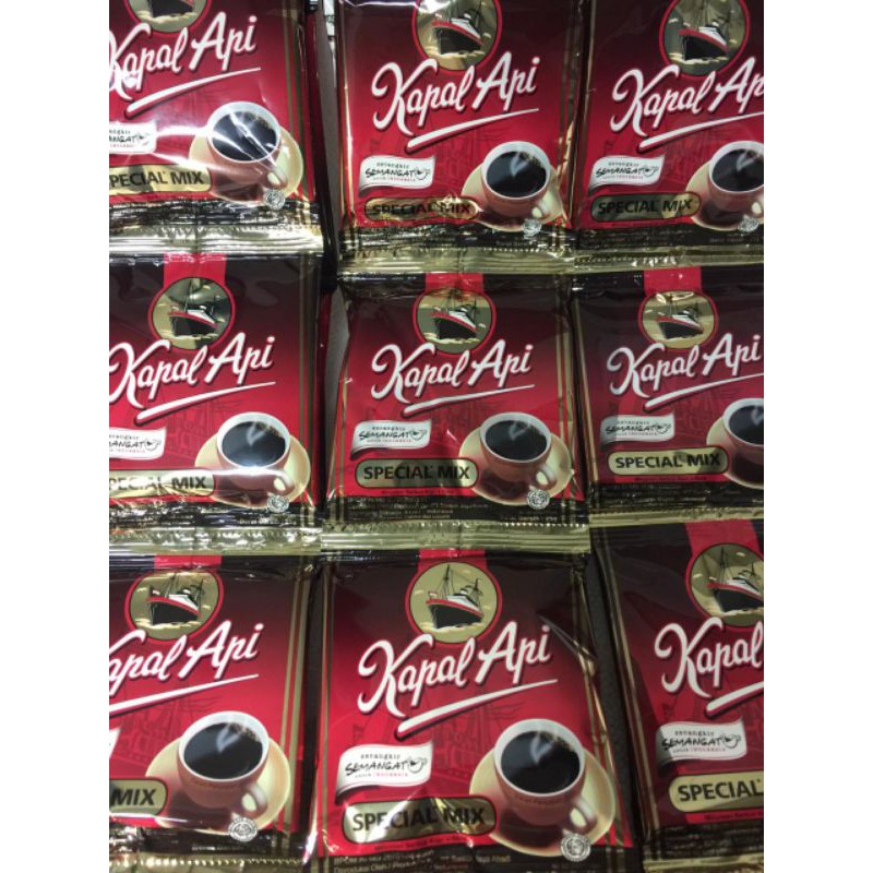 Jual Kopi Kapal Api SPECIAL MIX 25gr x 10 sachet | Kopi + Gula | Shopee ...