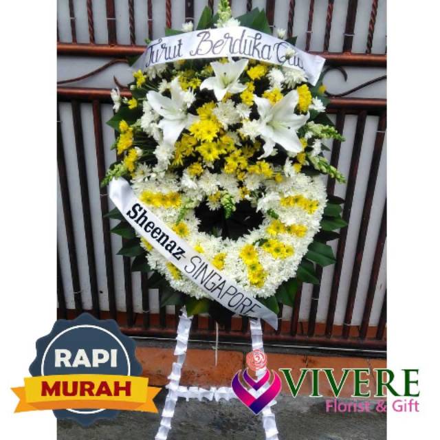 Jual Rangkaian Bunga Krans Duka Cita Murah Jakarta | Shopee Indonesia