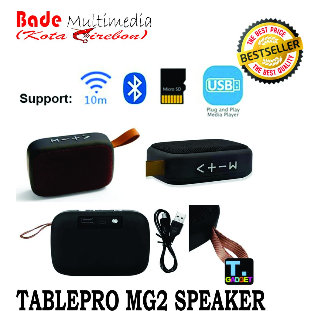 Jual Speaker Musik Multimedia TablePro MG2 Speaker Wireless Bluetooth ...