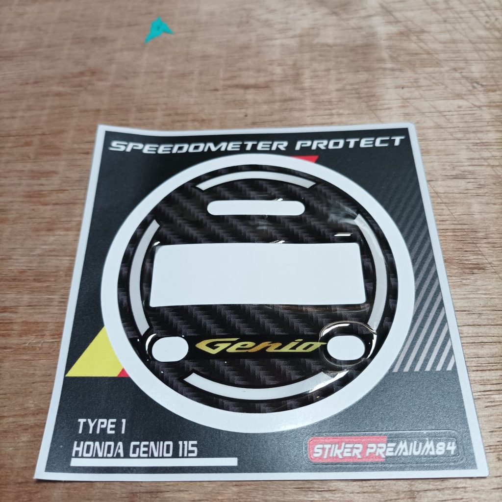 Jual Sticker GENIO resin timbul stiker speedometer spido HONDA GENIO ...
