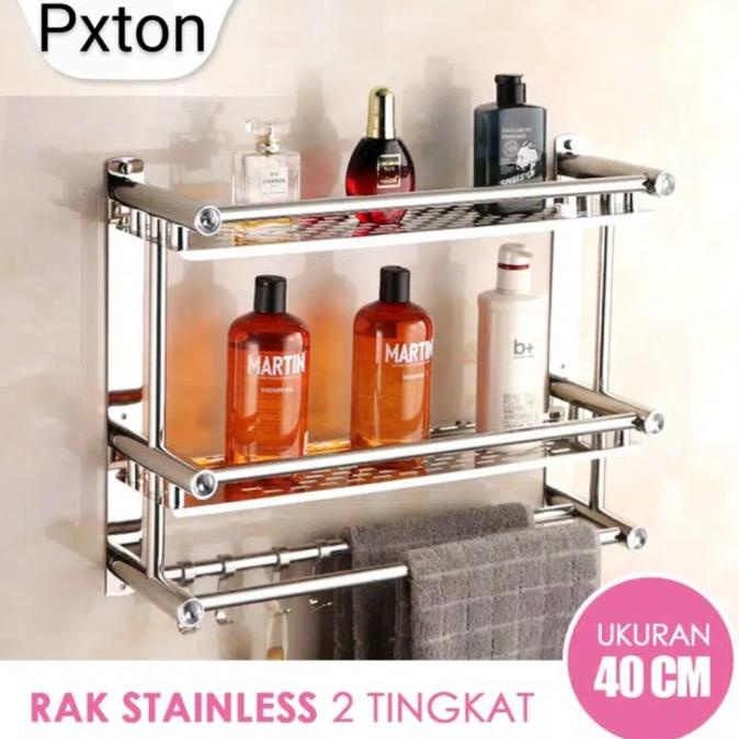 Jual Jack 5652 Rak Kamar Mandi E19E20 Toilet Dapur Gantung Dinding ...