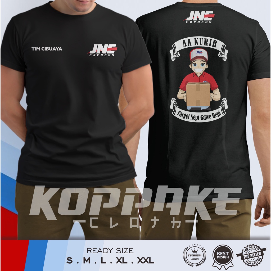 Jual Kaos JNE Express Maskot Joni Aa Kurir Baju Distro | Shopee Indonesia