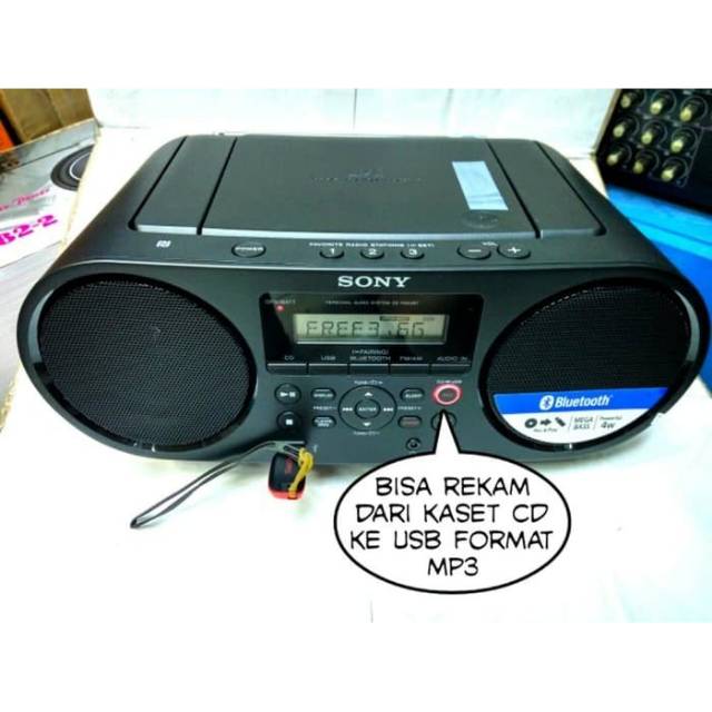 Jual Radio Compo Boombox SONY Bluethoot(CD,MP3,AM,FM,USB,Bluethoot ...