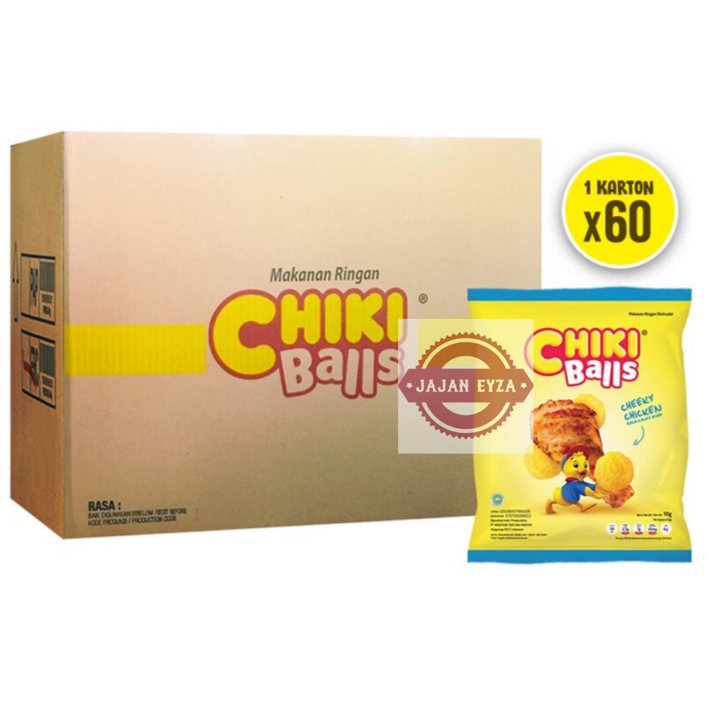 Jual INDOFOOD CHIKI BALLS KARTON ISI 6 RENTENG CHIKI BALLS KEJU ...