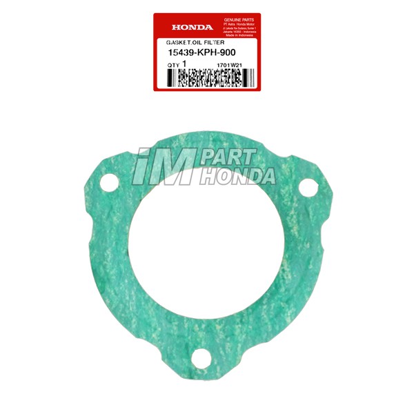 Jual 15439-KPH-900 Gasket Oil Filter Supra X 125 Lama Batman Karisma ...