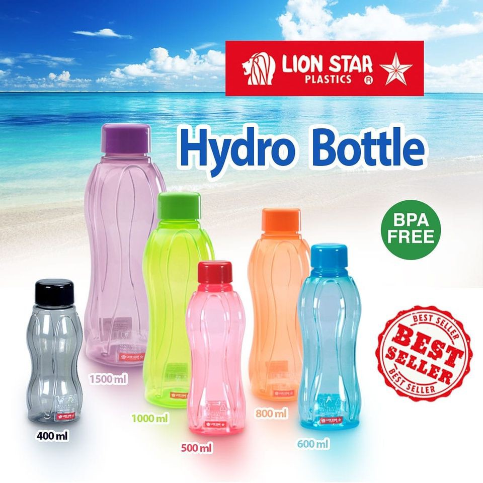 Jual Botol Minum Hydro LION STAR NH-77 (1 L) | NH-76 (800ML) | NH-66 ...